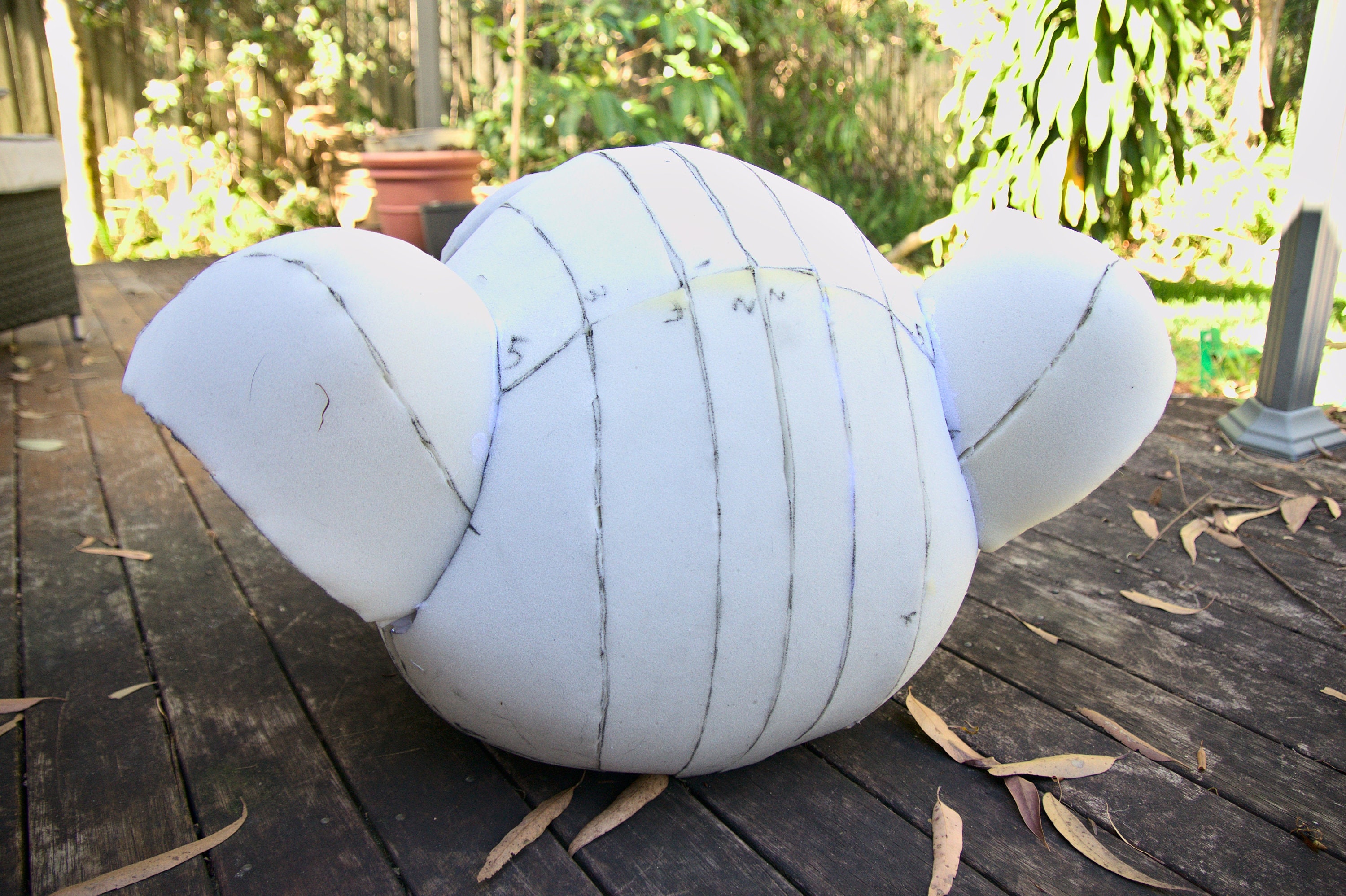 Dog Fursuit Mascot Head Foam Patterns