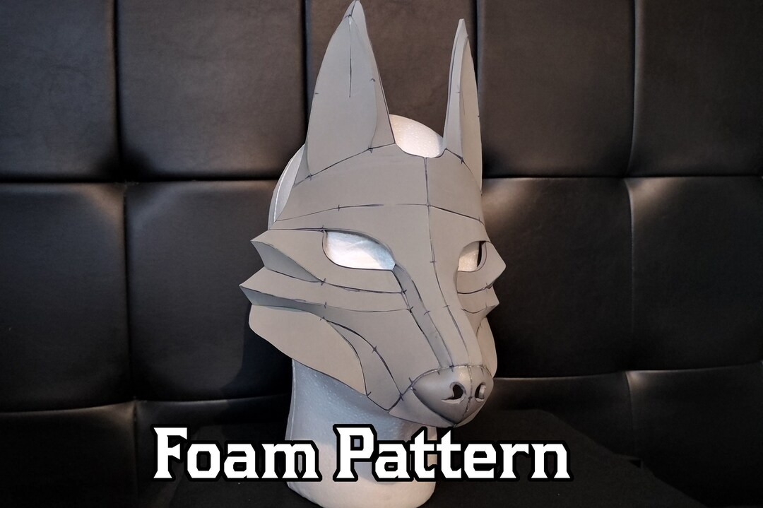 Anubis and Dog Mask Masquerade Foam Pattern Cosplays, Costumes, Parties ...