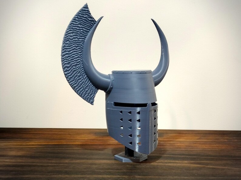 Winged / Horned Helmet 3D Print Stl Model | for Medieval / Renaissance ...