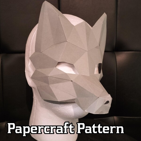 Paper Animal Mask - Etsy