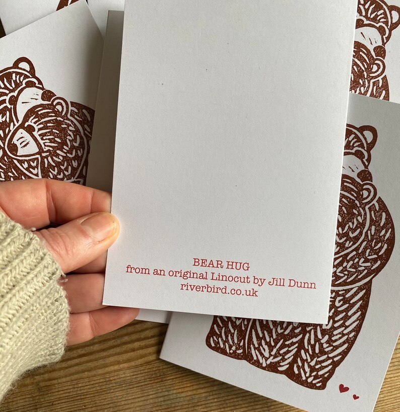 Bear Hug Card - Etsy