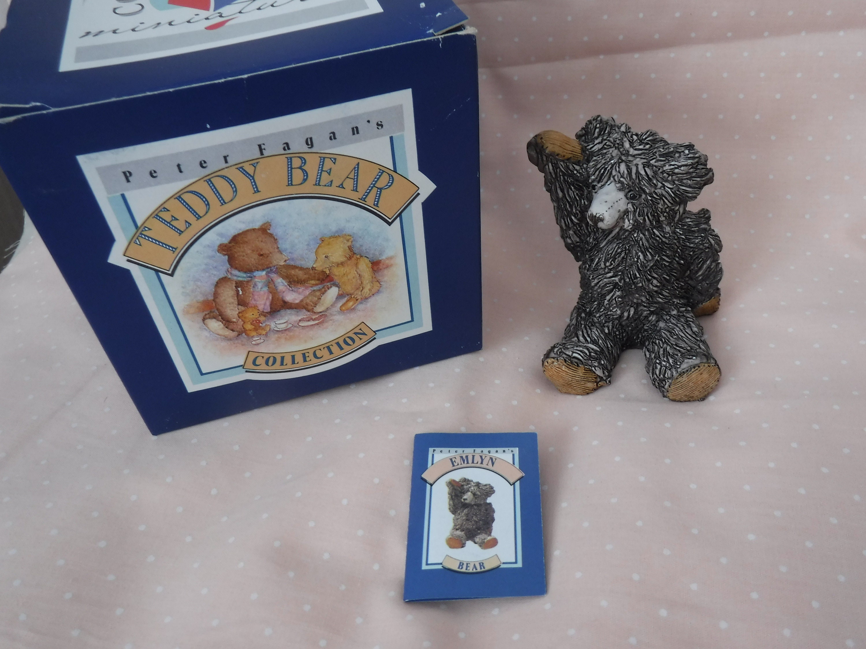 Rare Vintage Peter Fagan's Emlyn Teddy Bear Collection | Etsy