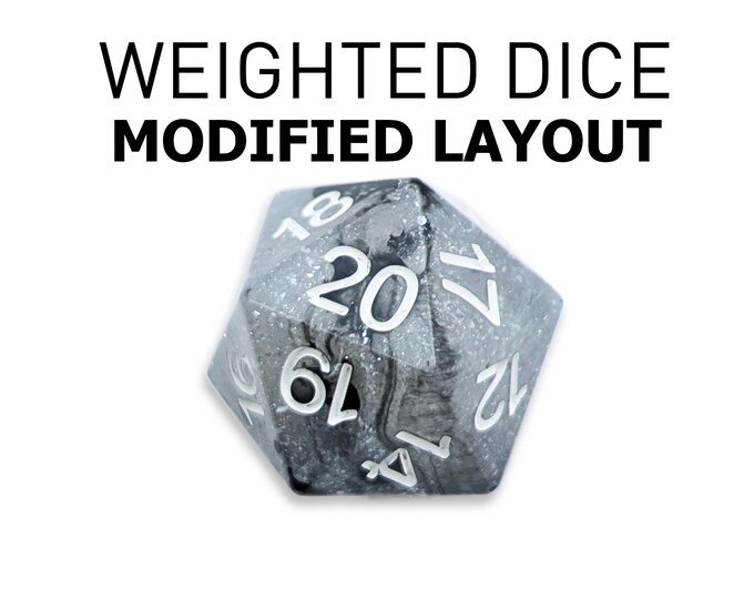 Weighted Dice Set Loaded Dice Venom Green - Etsy