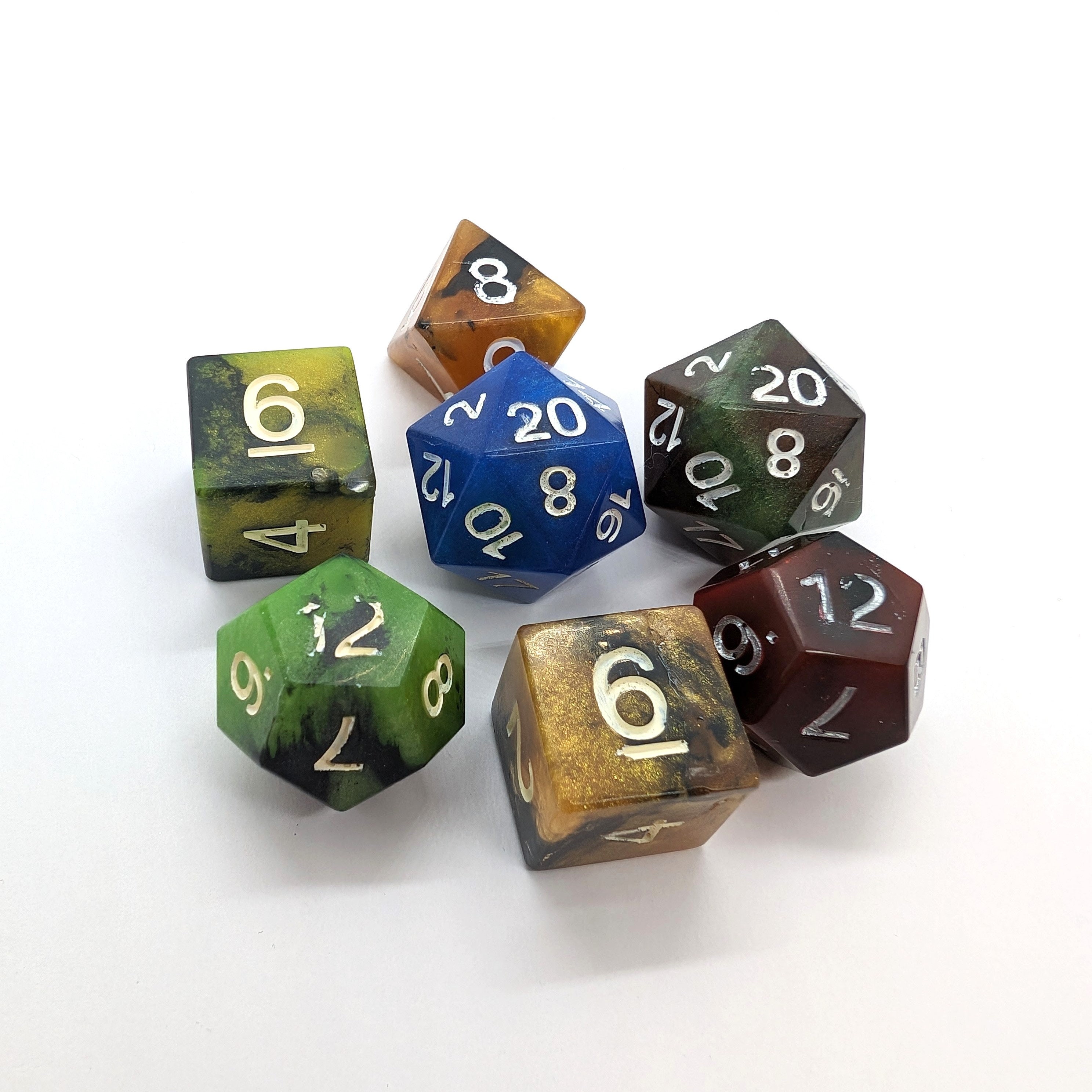 Weighted Dice: Imperfectly Perfect Collection - Etsy