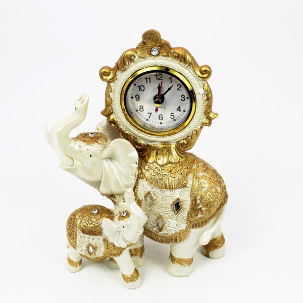 Ivory Elephant Figurine - Etsy