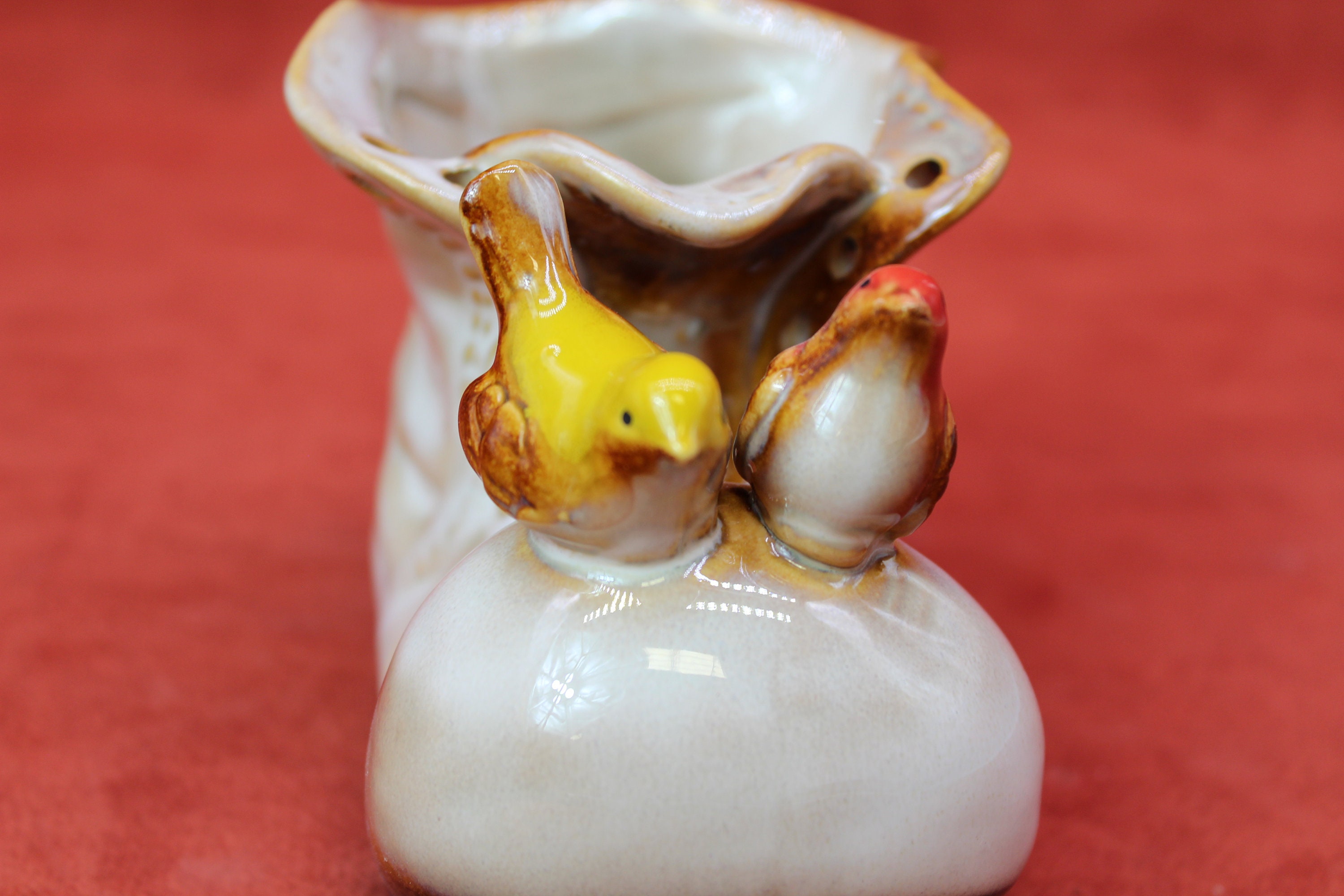 Planter Ceramic Pair Flower Pot Shoe Shape Home /office Gift - Etsy