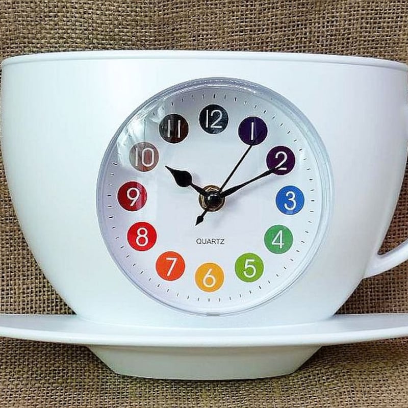 Teapot Wall Clock - Etsy