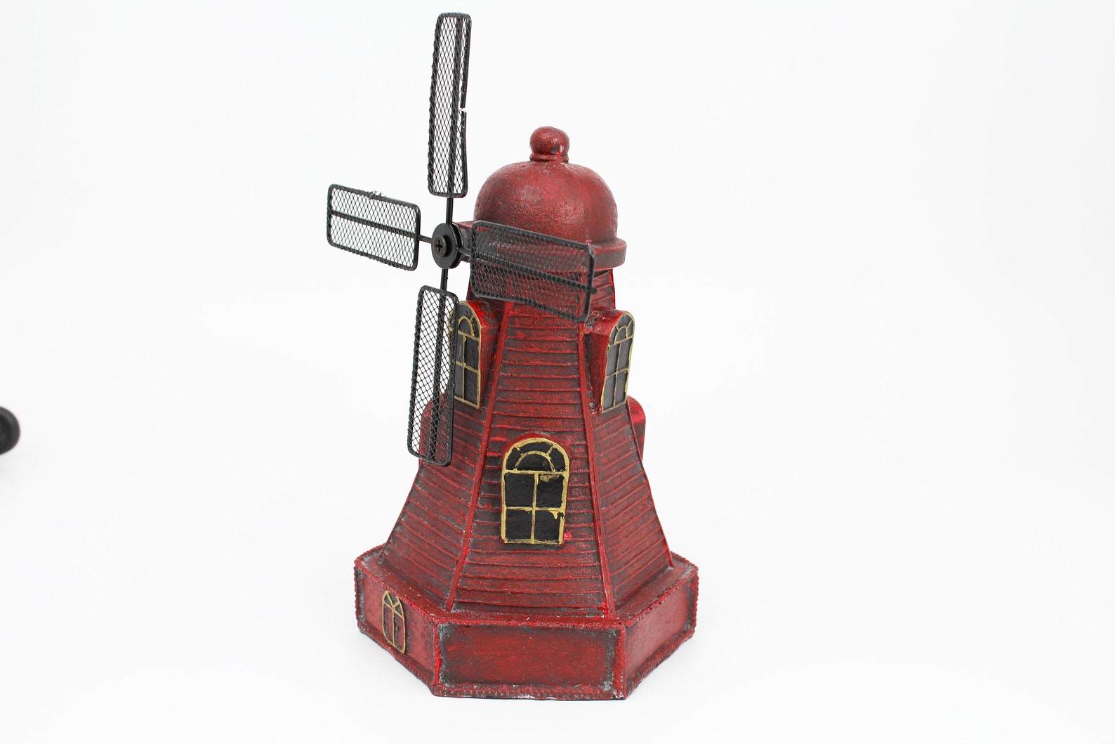 Windmill Statue Holland Model Figurine House Outdoor Decor - Etsy
