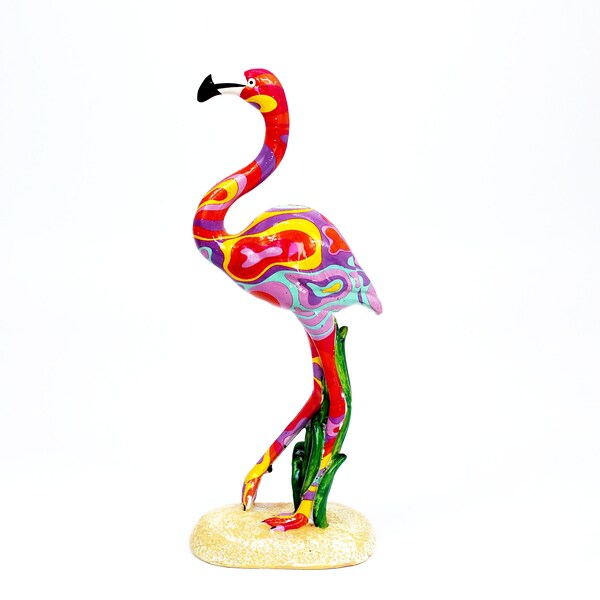 Flamingo Figurine - Etsy
