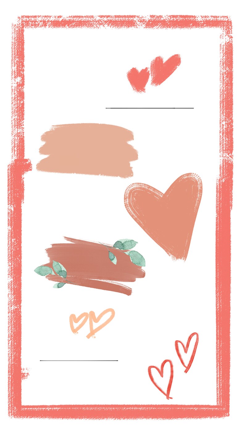 Instagram Story Sticker by Laurralucie Love&hearts - Etsy