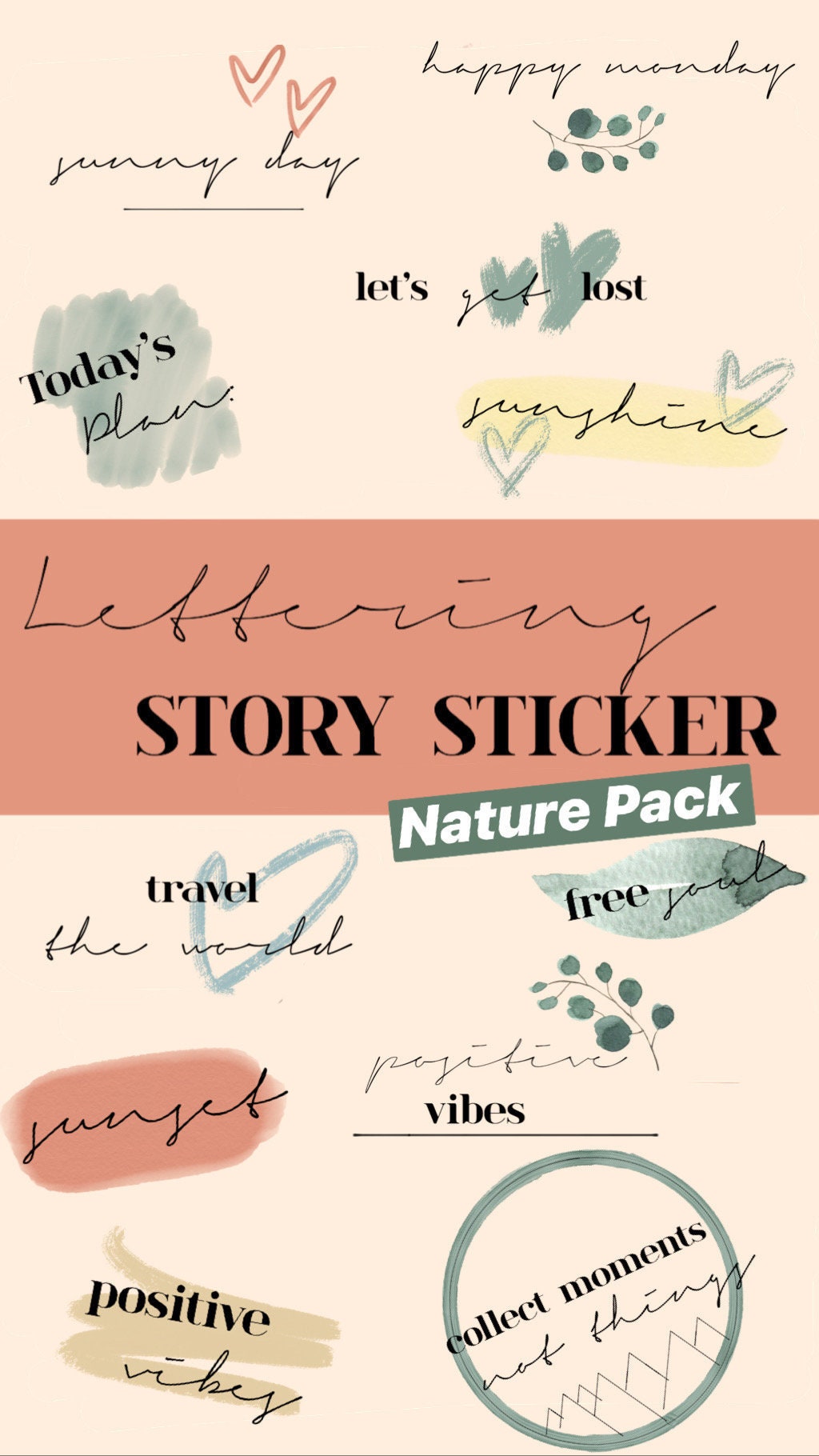 Instagram Story Sticker by Laurralucie - Etsy