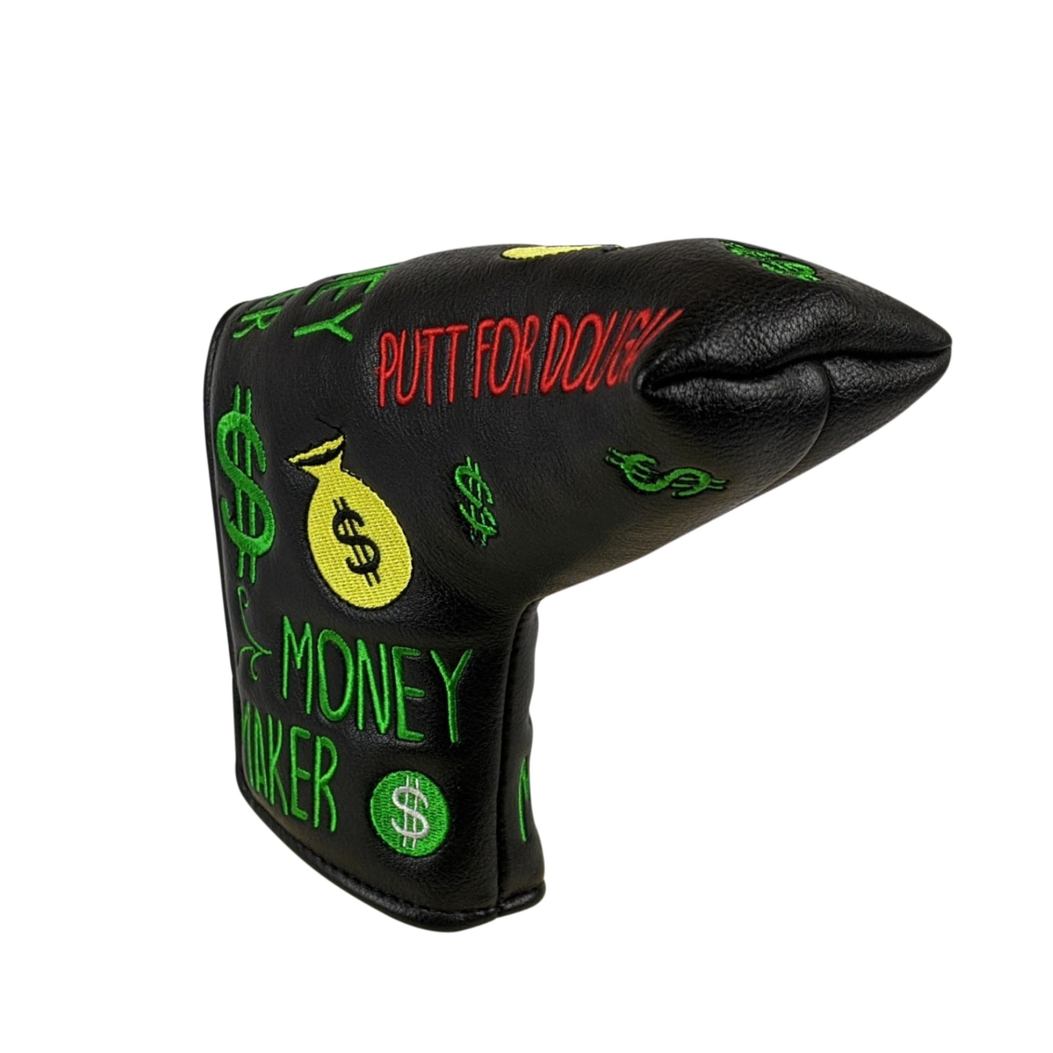 Putt for Dough Money Maker Putter Head Cover Black Made With - Etsy