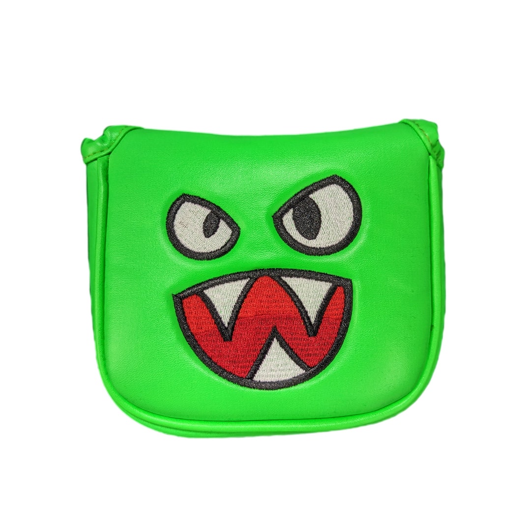 Limited Edition "green Monster" Golf Putter Headcover PU Leather ...
