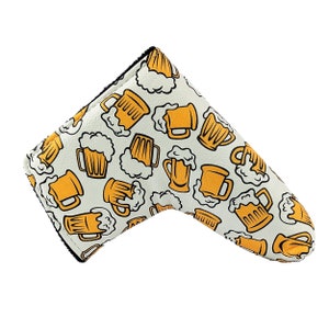 BEER MUGS Patter Putter Headcover – Made With PU Leather and Magnetic ...