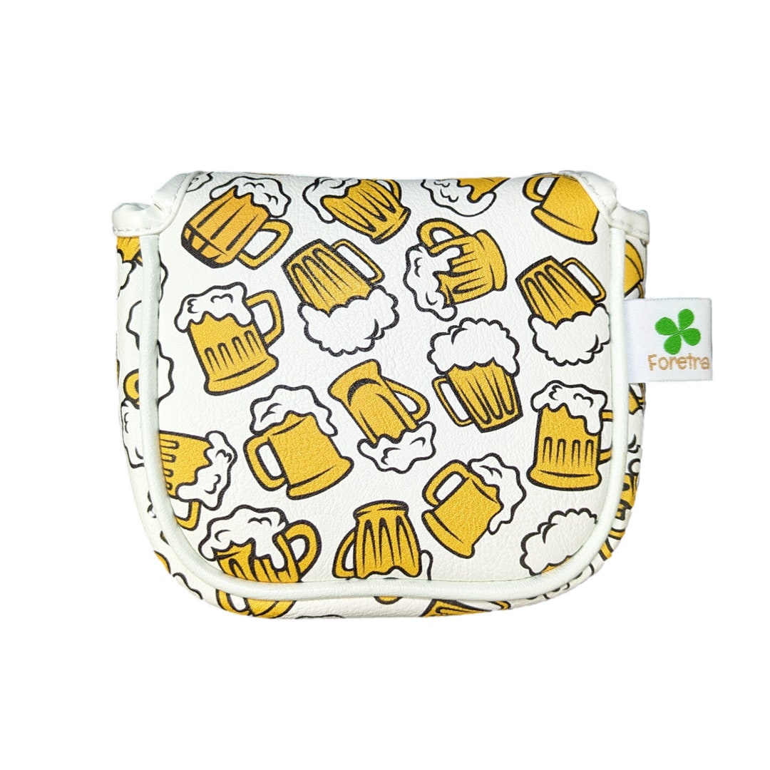 BEER MUGS Patern Putter Headcover Made With PU Leather and Magnetic ...