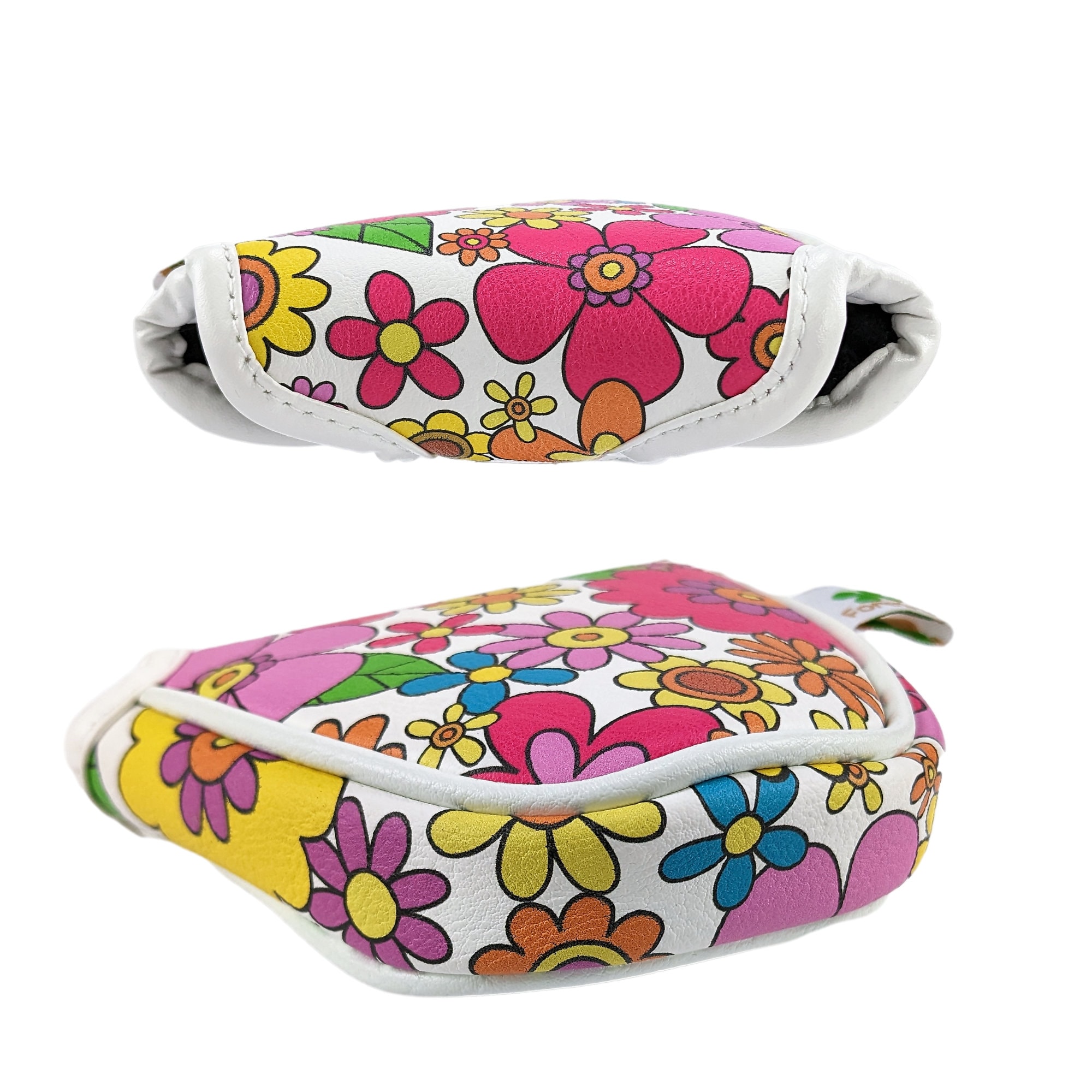 FLOWERS PATTERN Putter Headcover Made With PU Leather and - Etsy