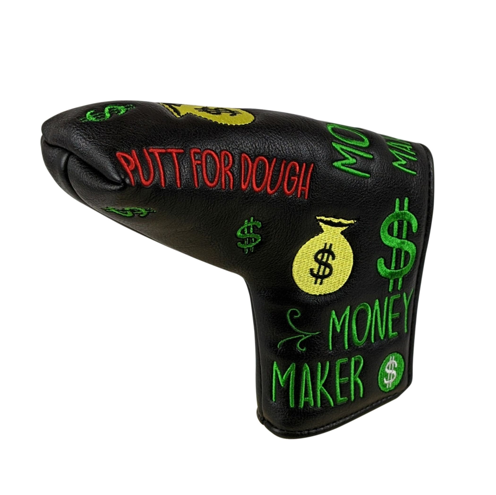 Putt for Dough Money Maker Putter Head Cover Black Made With - Etsy