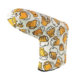 BEER MUGS Patter Putter Headcover – Made With PU Leather and Magnetic ...