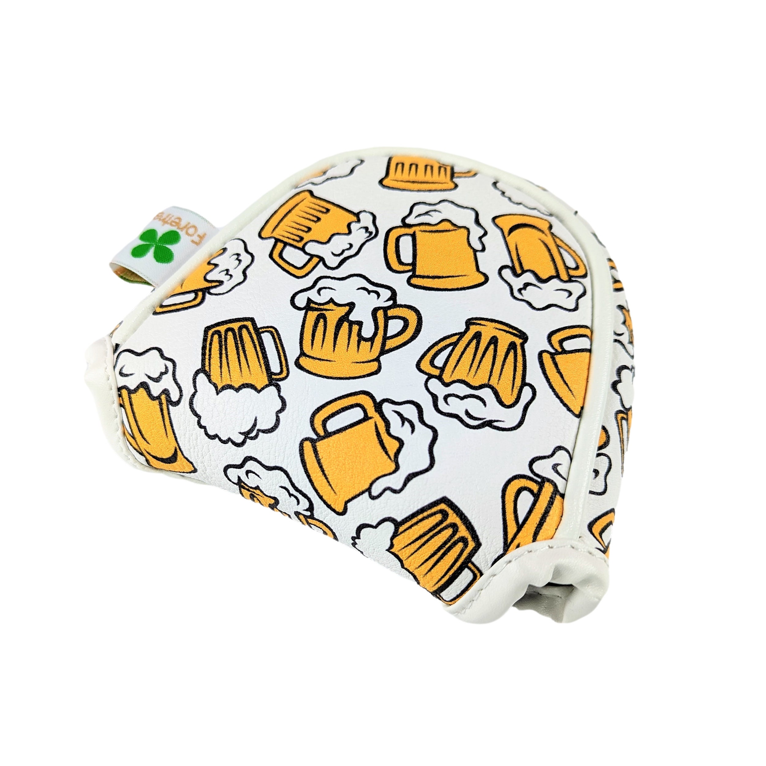 BEER MUGS Patern Putter Headcover Made With PU Leather and Magnetic ...
