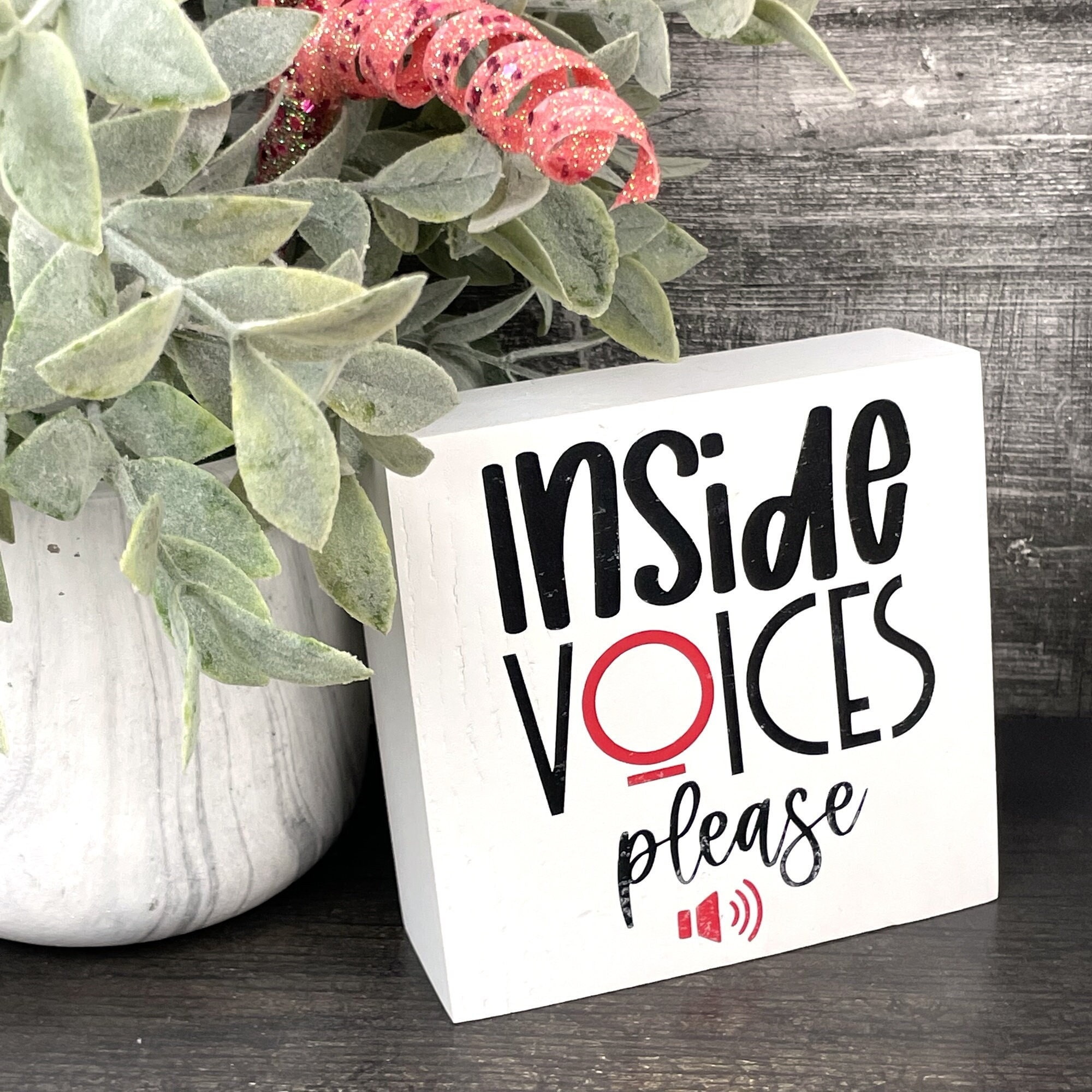 Use Your Inside Voice Poster
