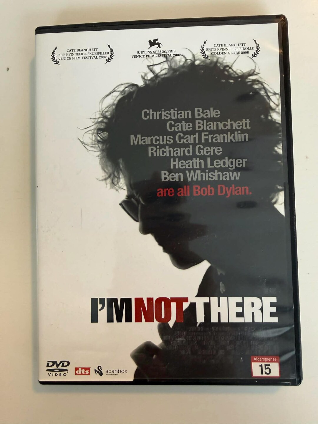I'm Not There DVD (2007) | Bob Dylan Biopic | Christian Bale, Cate ...