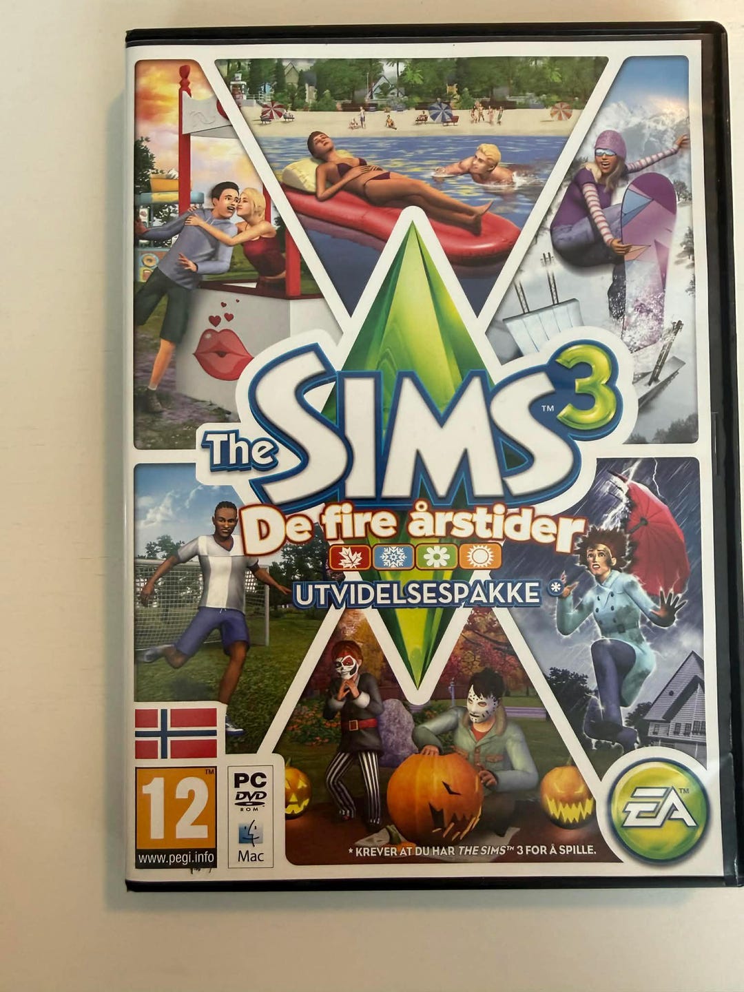 The Sims 3 Seasons Expansion PC DVD | De Fire Årstider | EA Games ...