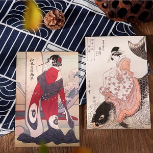 Japan Story Postcard Collection (30pc) | Old Japan Postcards Set | Hand ...