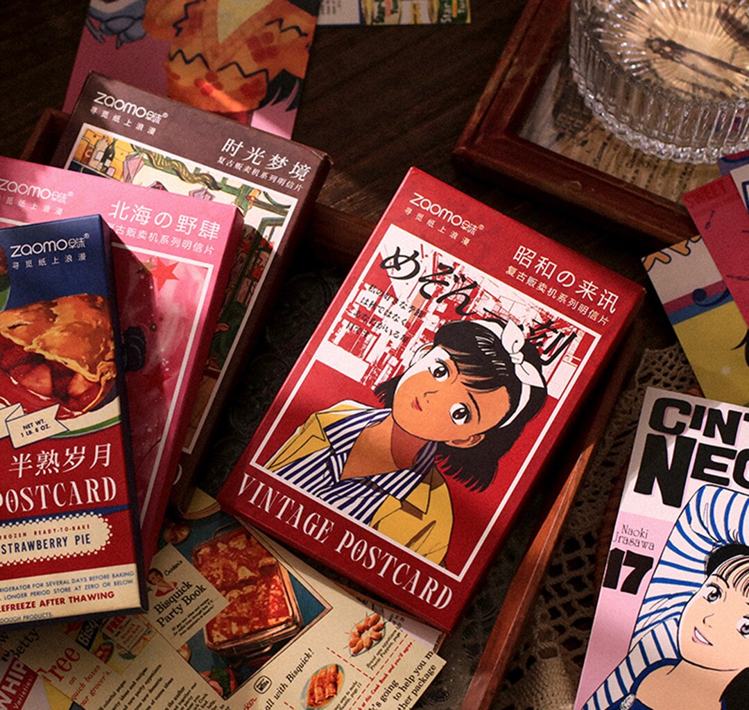 Vintage Story Postcard Collection (30pc) | Old Japan Postcards Set ...
