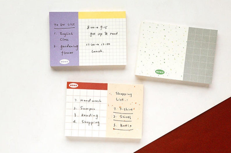 Free Record Book Notepad Creative Memo Book Checklist Shopping List ...