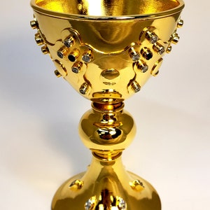 Handmade 24k Gold Plated Chalice - Etsy