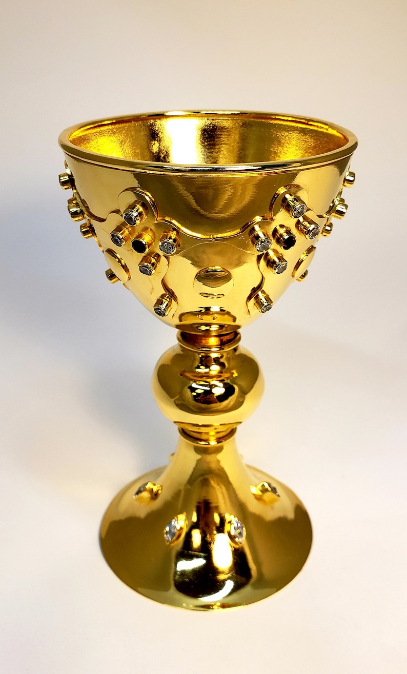 Handmade 24k Gold Plated Chalice - Etsy