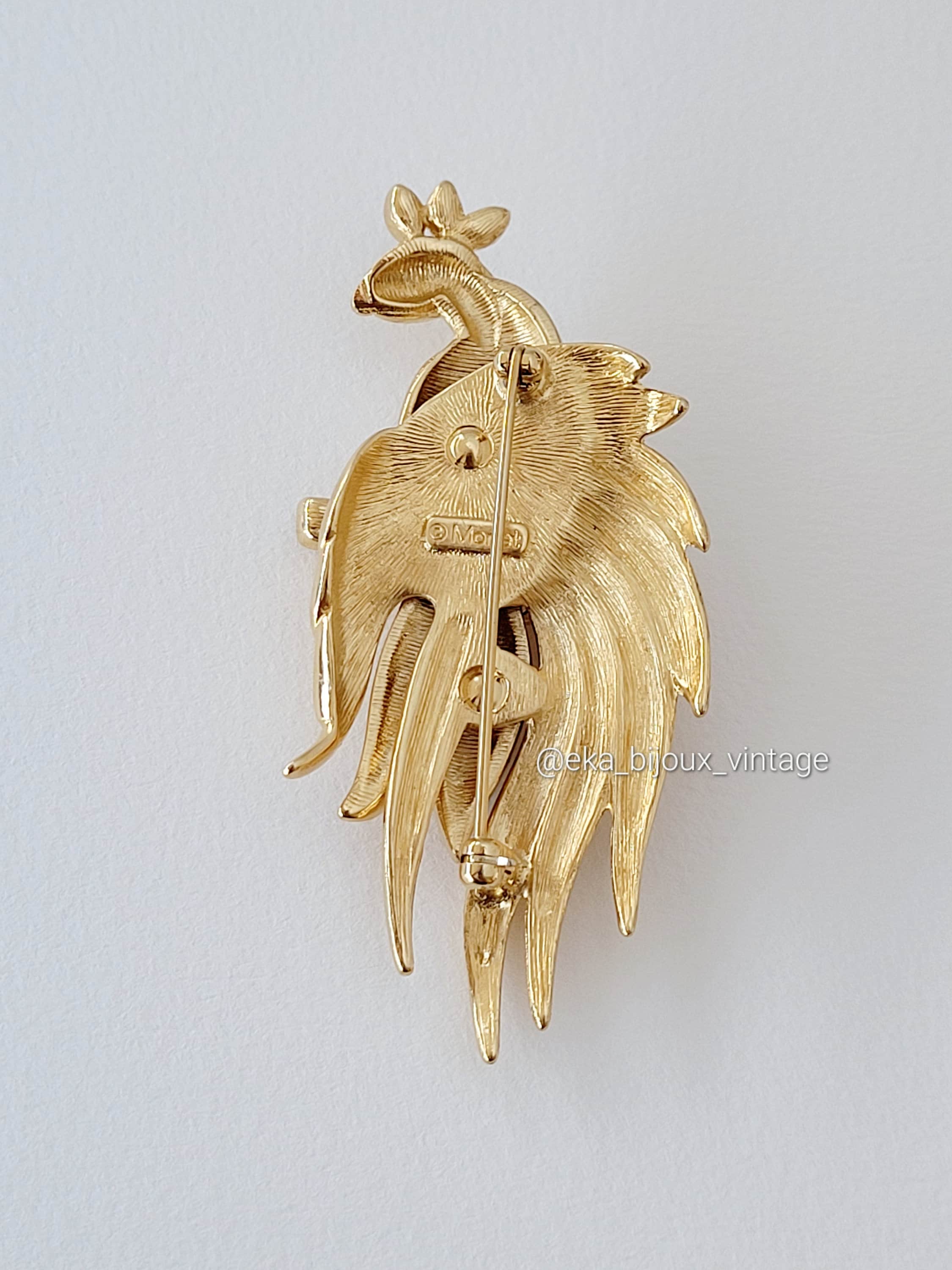 モネ - ヴィンテージ鳥ブローチ - Etsy 日本 モネ - ヴィンテージ鳥ブローチ - Etsy 日本