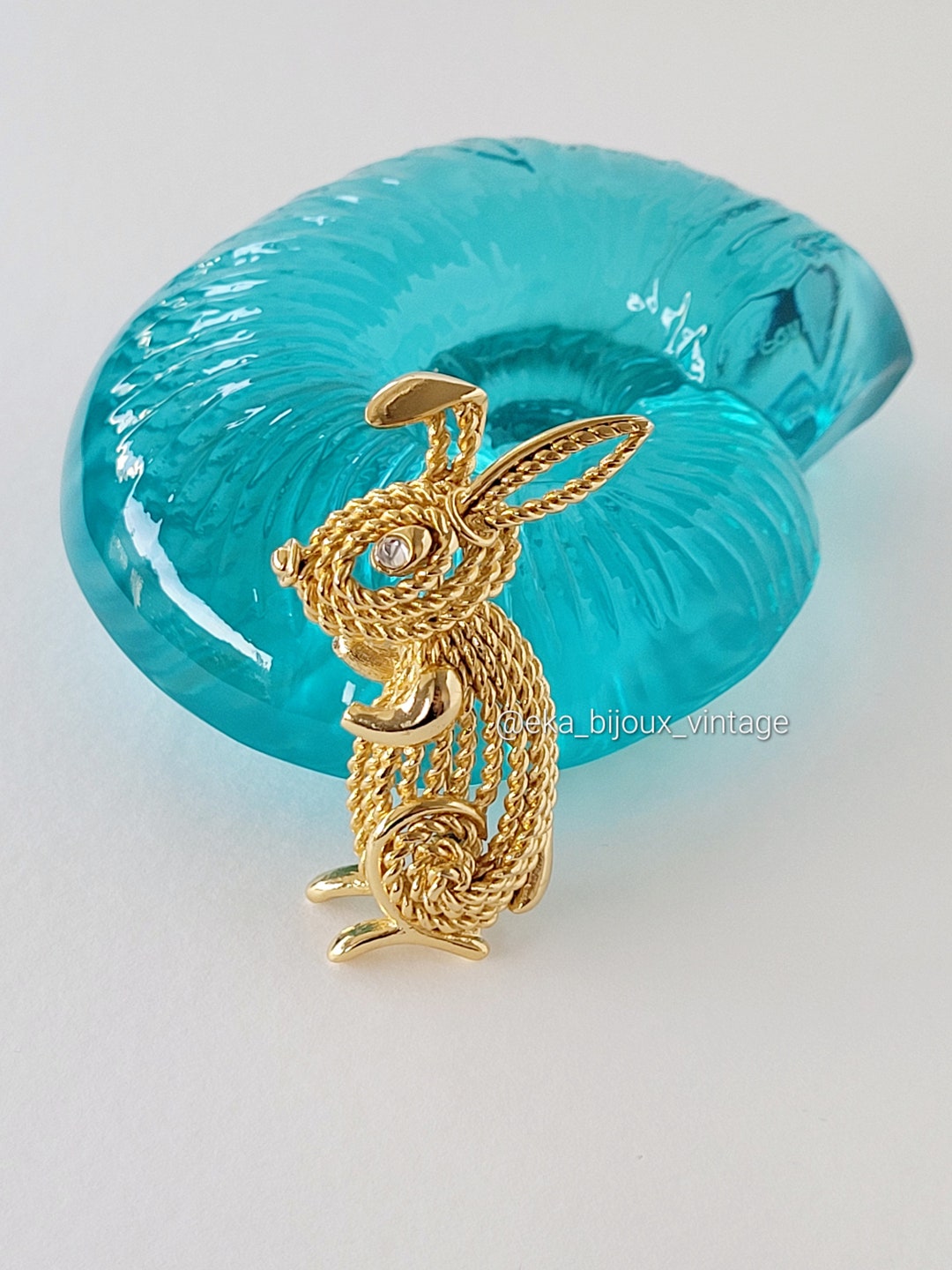 Orena Paris - Broche vintage - Etsy France