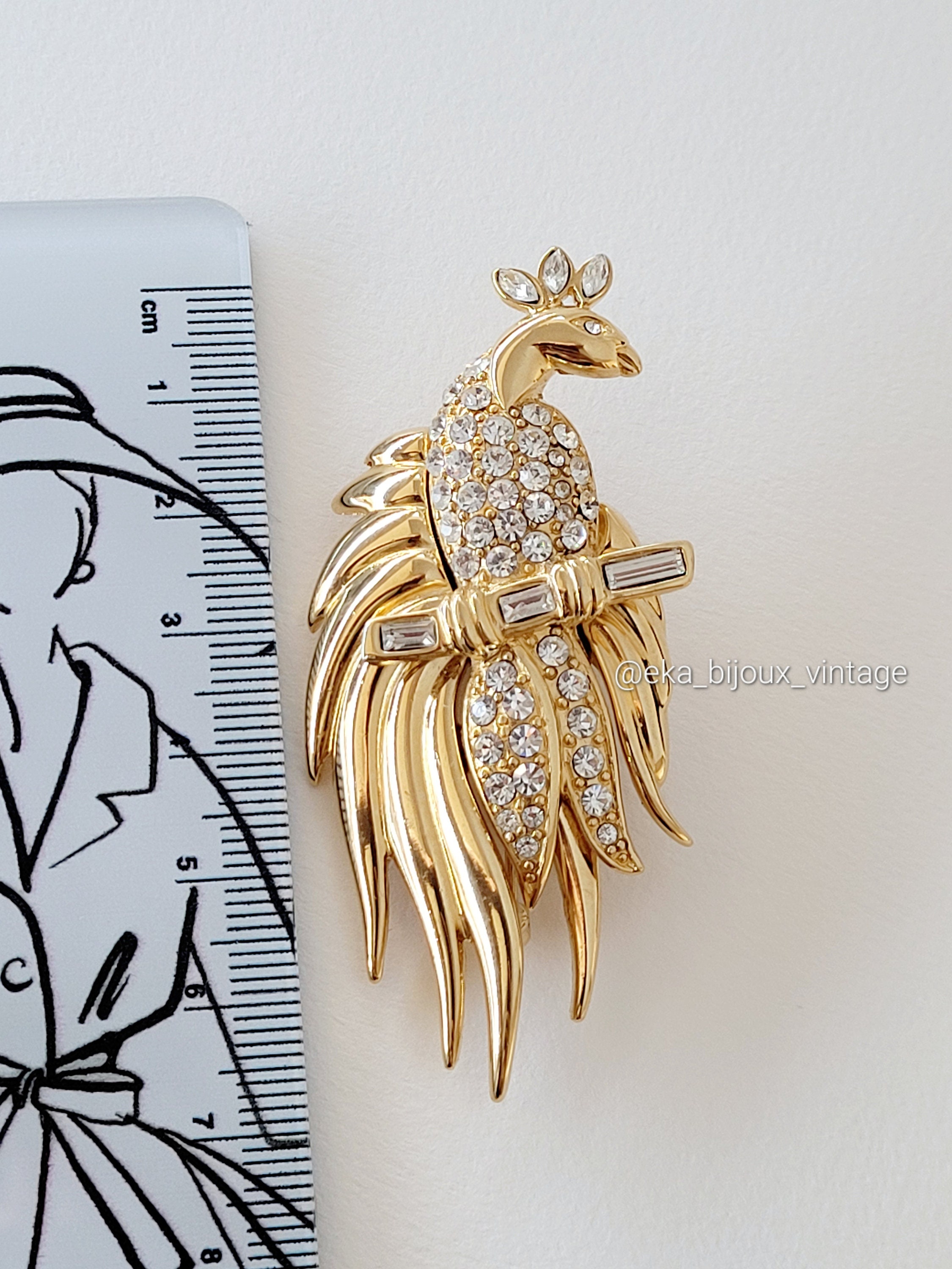モネ - ヴィンテージ鳥ブローチ - Etsy 日本 モネ - ヴィンテージ鳥ブローチ - Etsy 日本