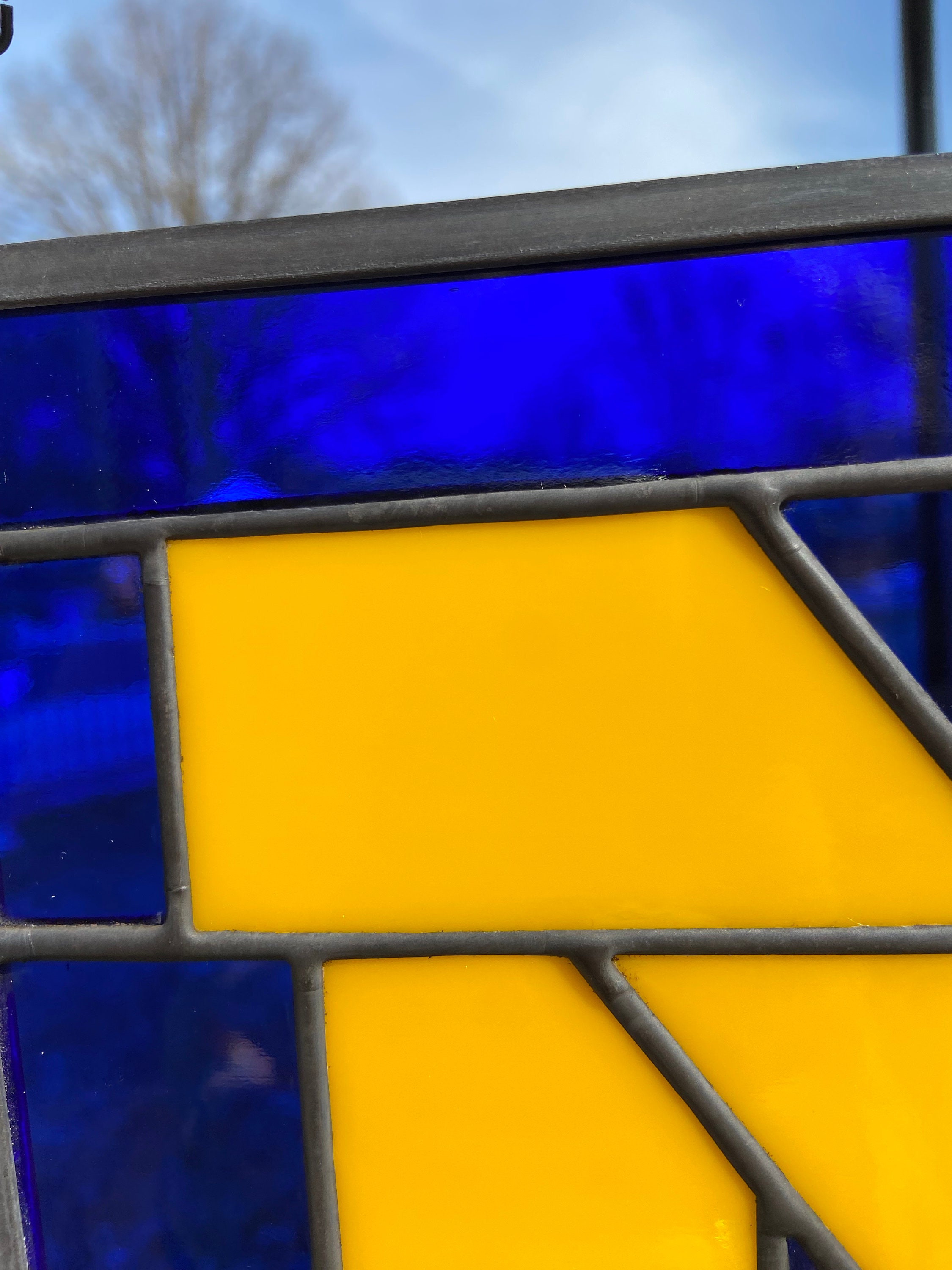 University of Michigan Stained Glass - Etsy