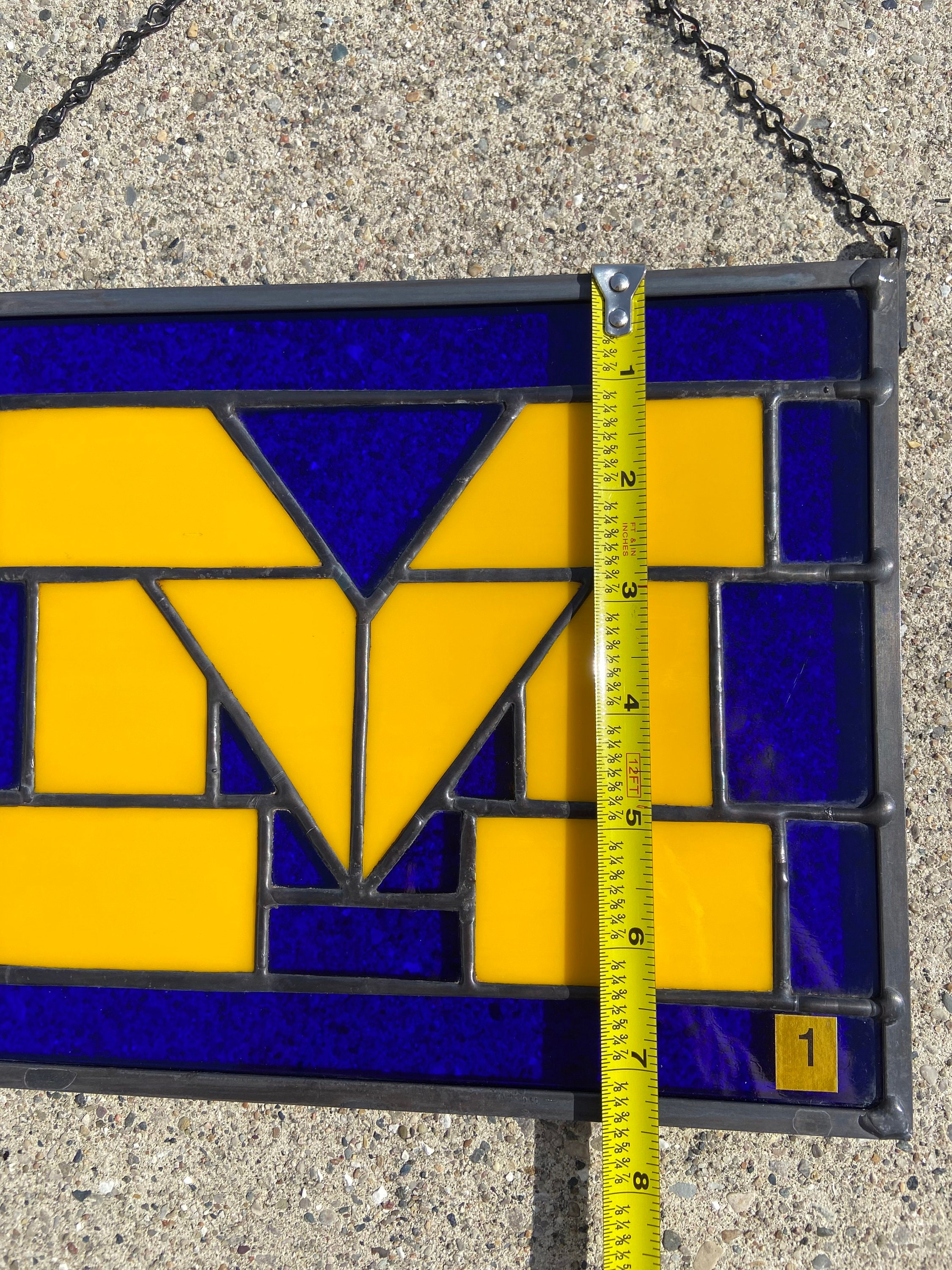 University of Michigan Stained Glass - Etsy