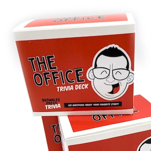 Office Trivia Deck - Trivia Cards - Game - Etsy
