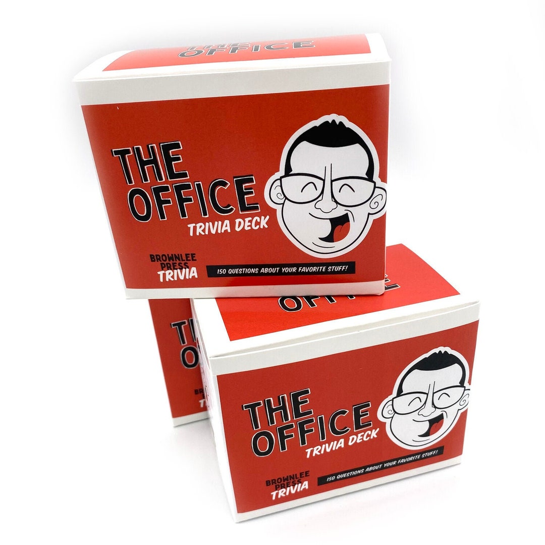 Office Trivia Deck - Trivia Cards - Game - Etsy