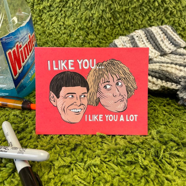 Printable Dumb and Dumber Card - Etsy