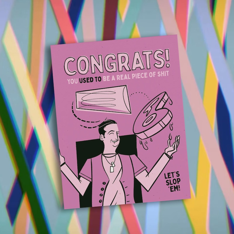Steak Congratulations - Etsy
