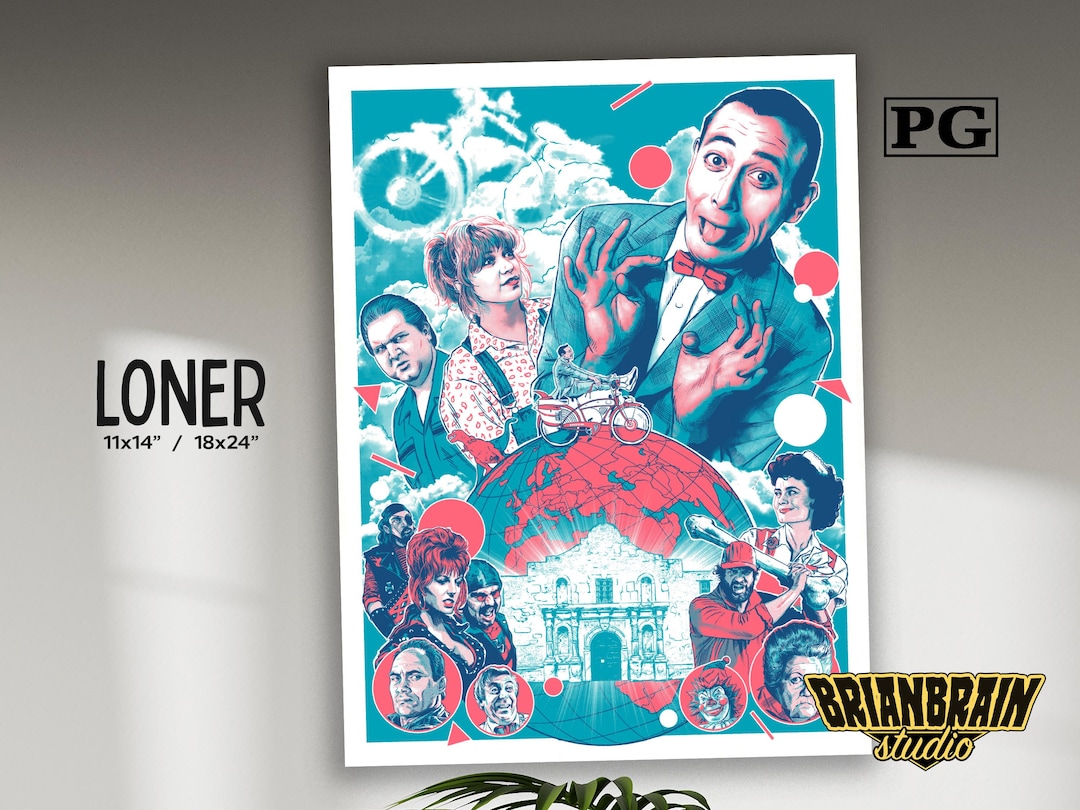 Loner - Movie Poster/print Original Artwork 11x14 or 18x24 - Etsy