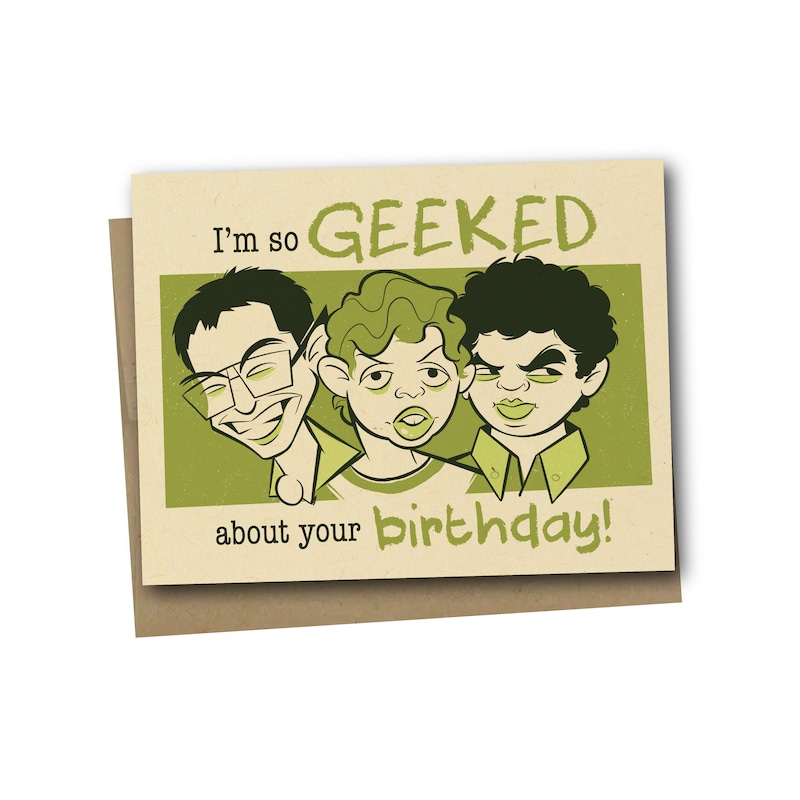 Geek Birthday Card - Etsy