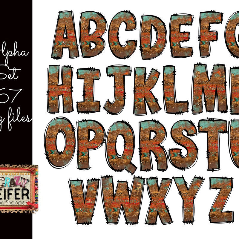 Aztec Letters - Etsy