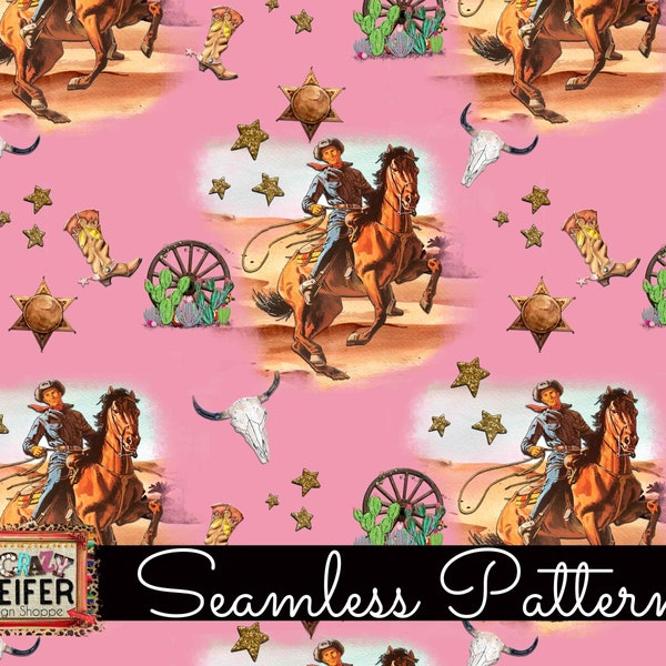 Cowgirl Background - Etsy