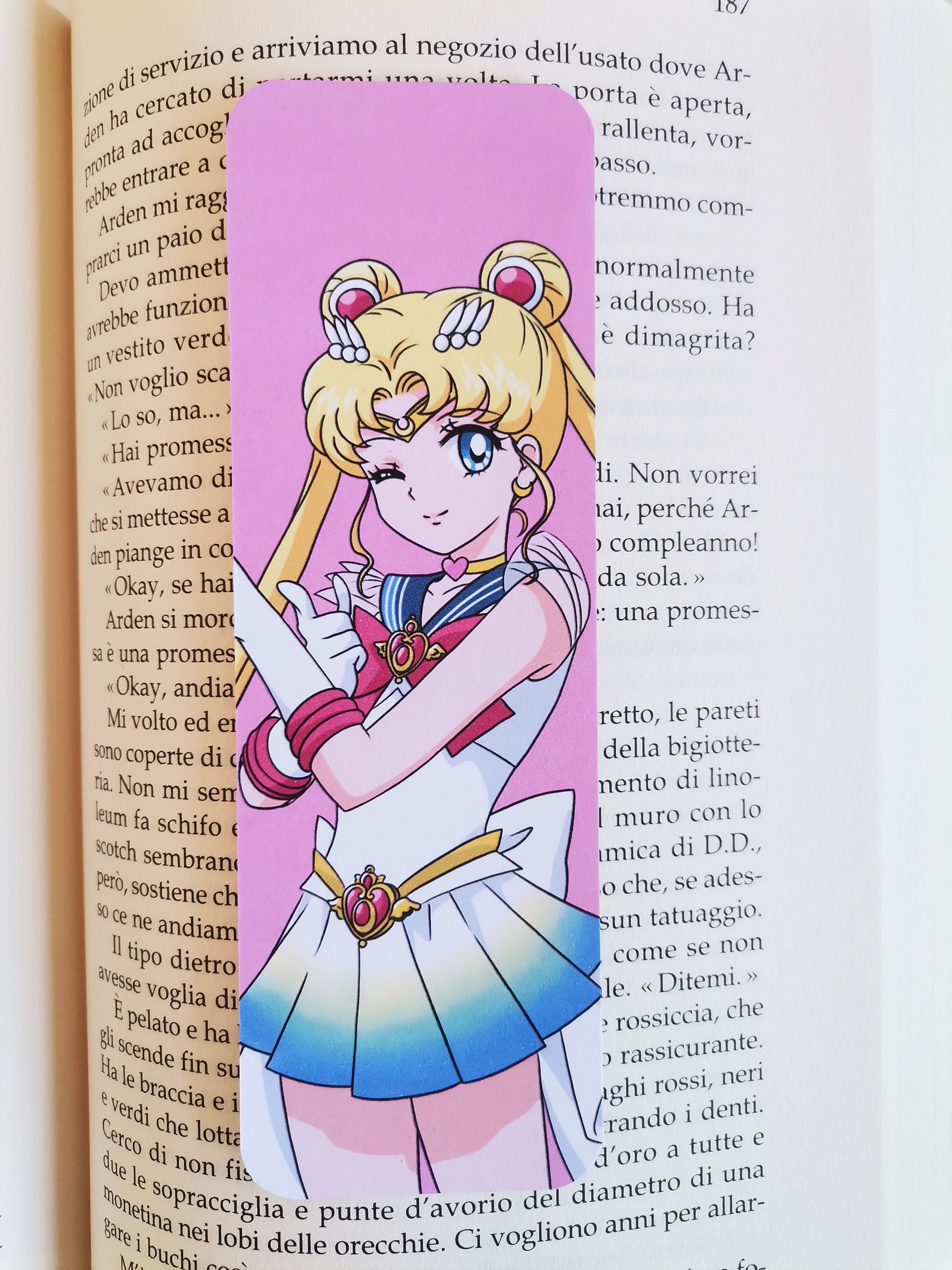 Sailor Moon Bookmark Sailor Moon Tsukino Usagi - Etsy Italia