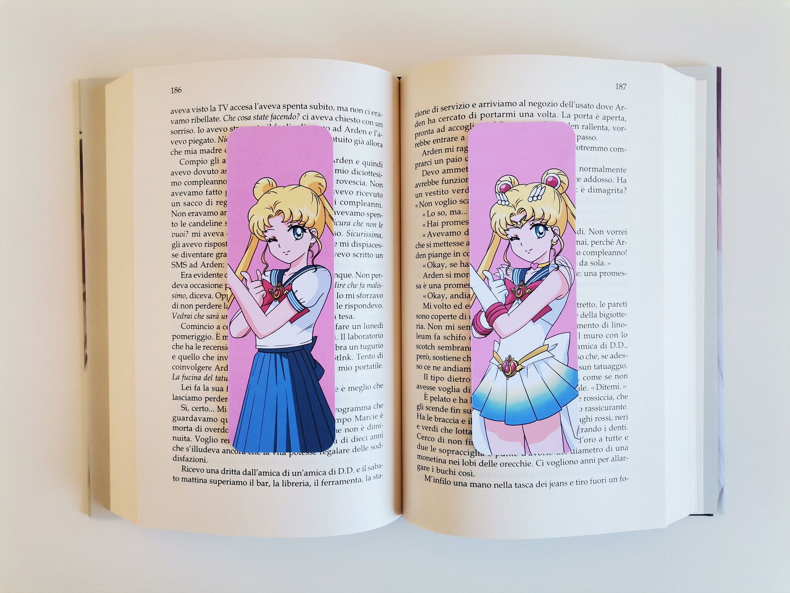 Sailor Moon Bookmark Sailor Moon Tsukino Usagi - Etsy Italia