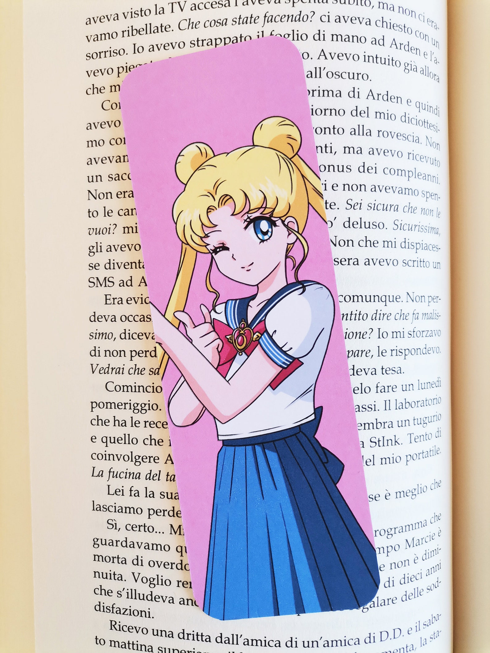 Sailor Moon Bookmark Sailor Moon Tsukino Usagi - Etsy Italia