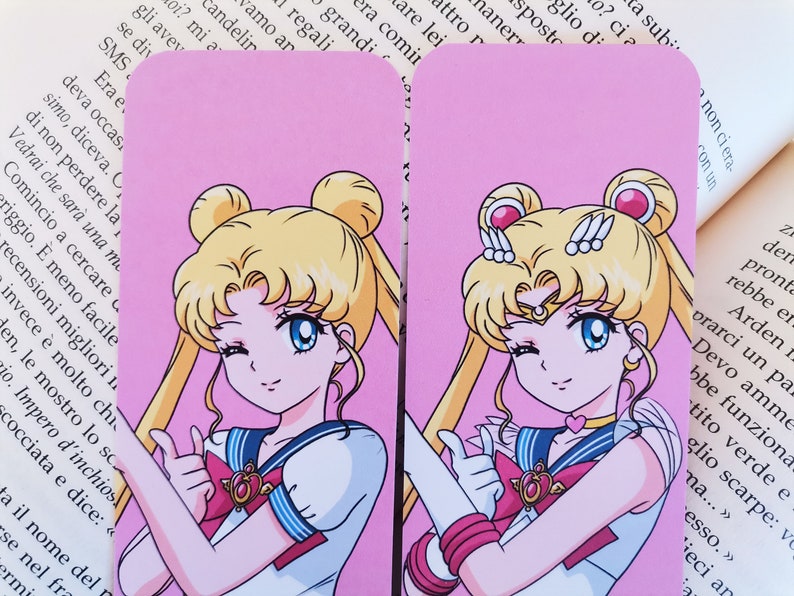 Sailor Moon Bookmark Sailor Moon Tsukino Usagi - Etsy Italia