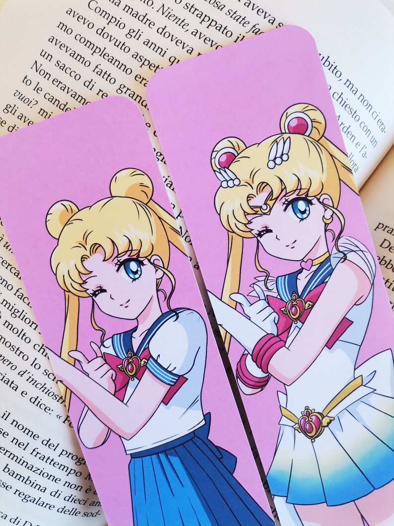 Sailor Moon Bookmark Sailor Moon Tsukino Usagi - Etsy Italia