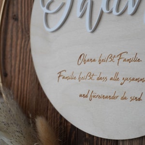 Wooden Sign With Dried Flower Wreath I Flowerhoop I Flower Ring 30 Cm I ...